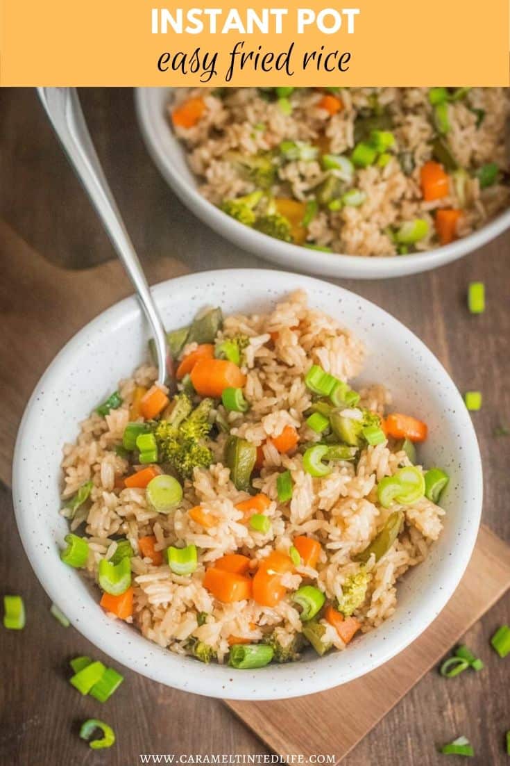 Easy Instant Pot Fried Rice - Caramel Tinted Life