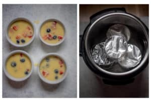 Instant Pot Lemon Berry Pudding - Caramel Tinted Life