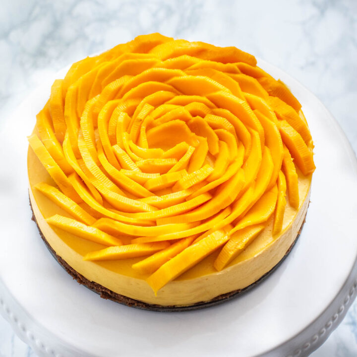 Mango Cheesecake - Caramel Tinted Life