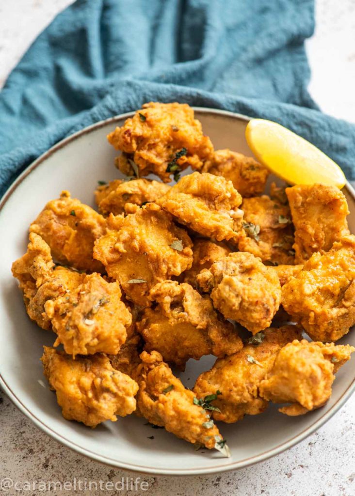 Chicken Pakoras - Caramel Tinted Life